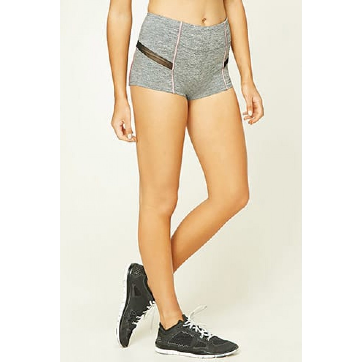 Forever 21 Active Mesh-Panel Shorts Forever 21 Active Mesh-Panel Shorts